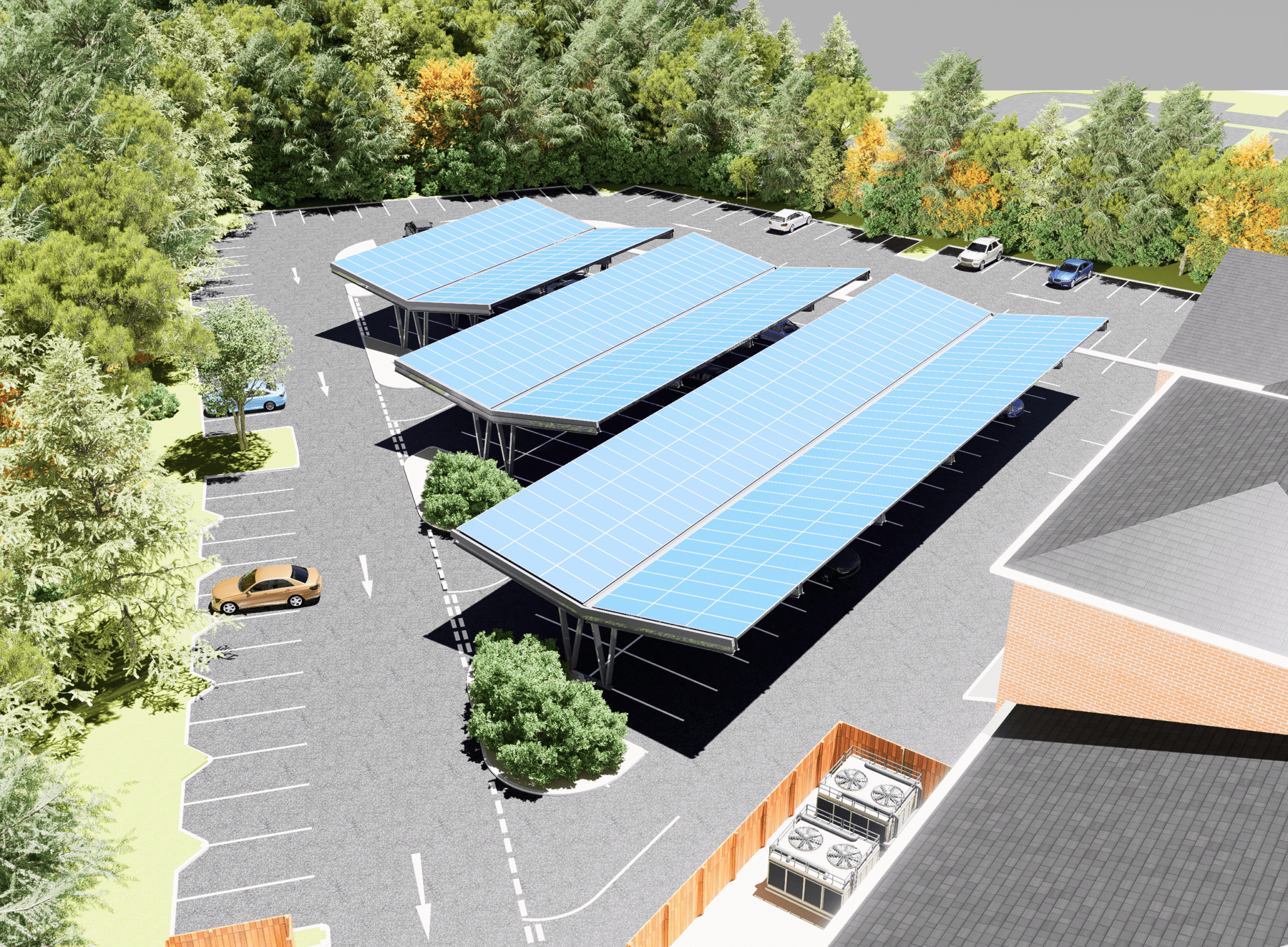 Energy Generated Solar Carports | BF Energy Group